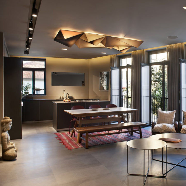 Axo Light Ukiyo Square Flush Mount - 2Modern