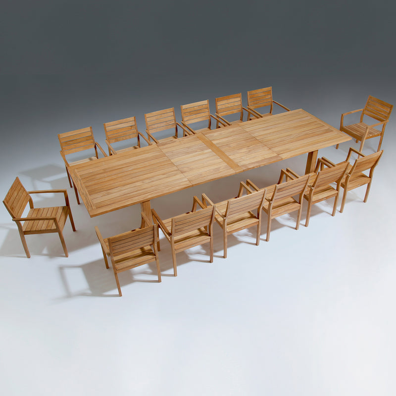 Barlow Tyrie Apex Extending Dining Table - 2Modern