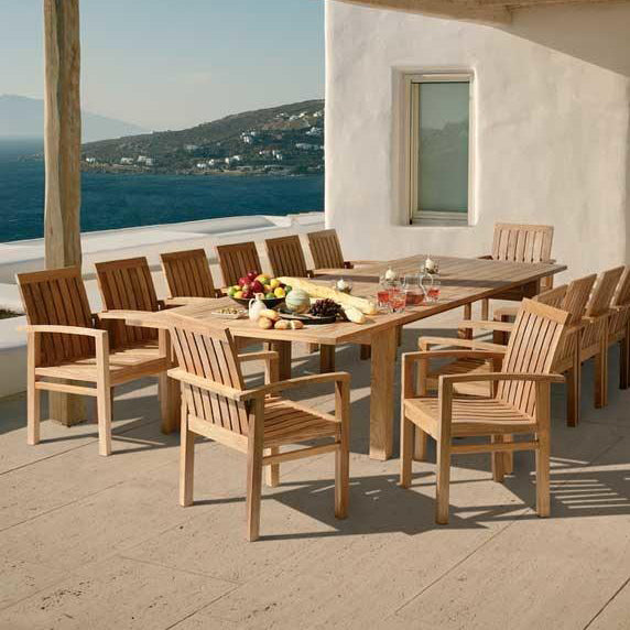 Barlow Tyrie Apex Extending Dining Table - 2Modern