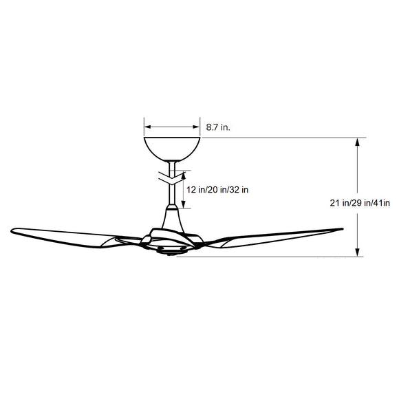 Big Ass Fans Haiku 84 Universal Mount Ceiling Fan - 2Modern