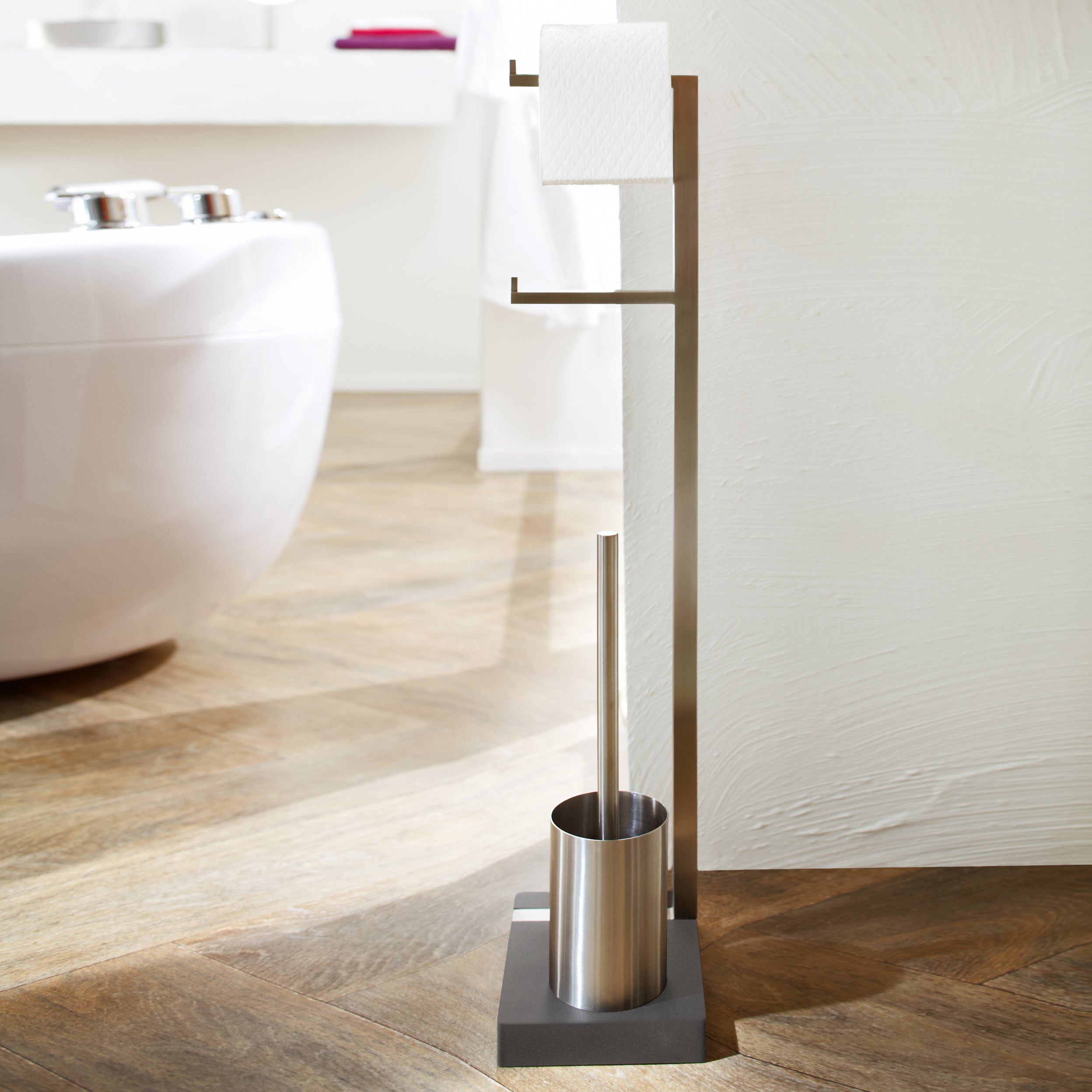 Blomus Menoto Polished Toilet Butler - 2Modern