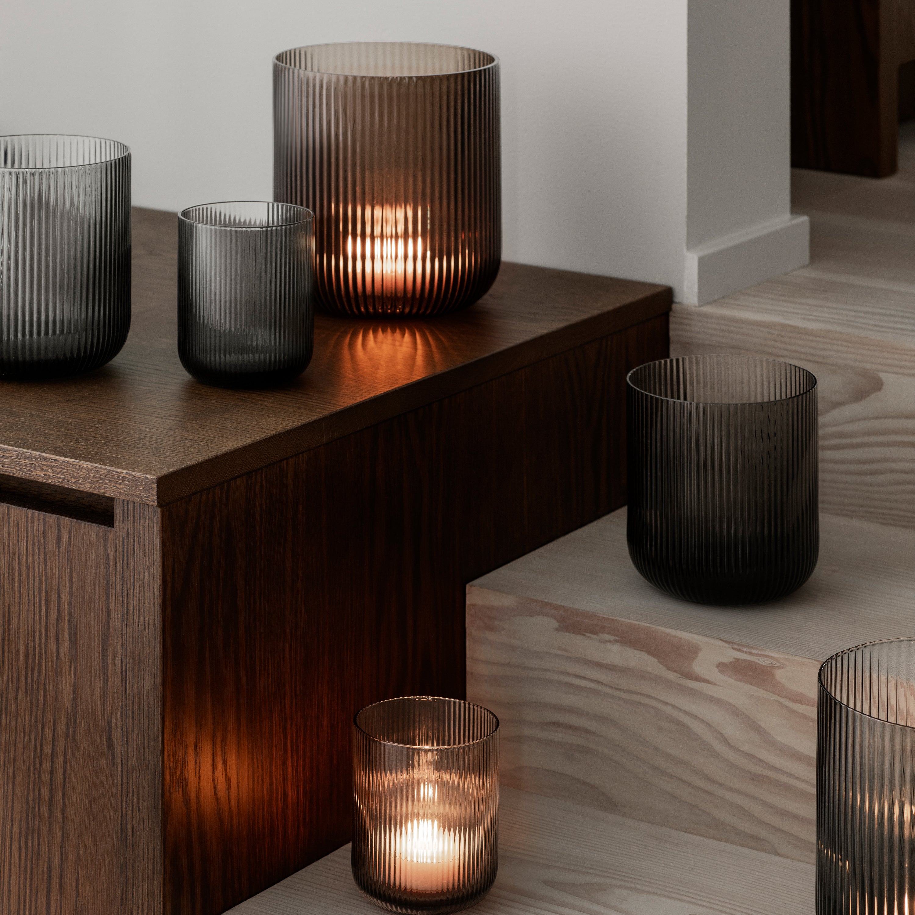 Blomus Ven Hurricane Lamp Candle Holder - 2Modern