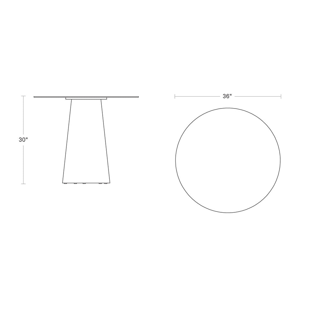 Blu Dot Circula Café Table - 2Modern