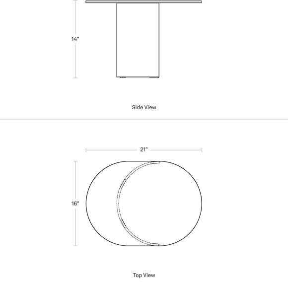 Blu Dot Half Past Side Table - 2Modern
