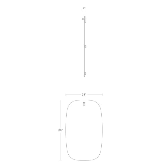 Blu Dot Hang 1 Mirror - 2Modern