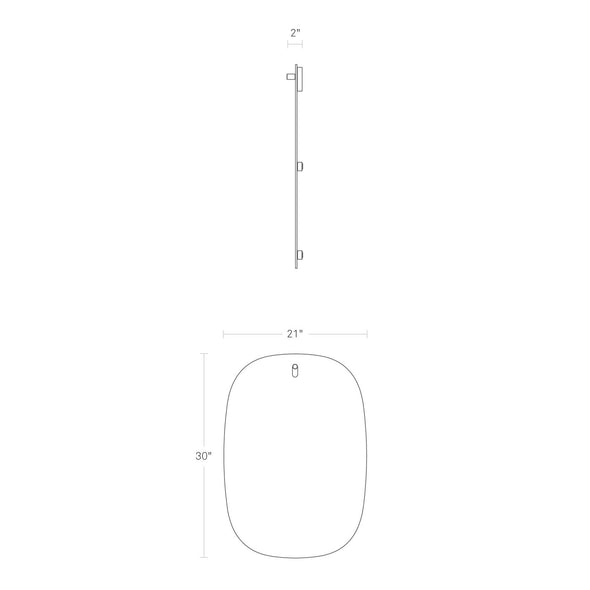 Blu Dot Hang 1 Mirror - 2Modern