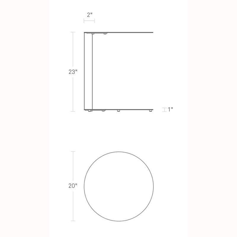 Blu Dot Note Side Table - 2Modern