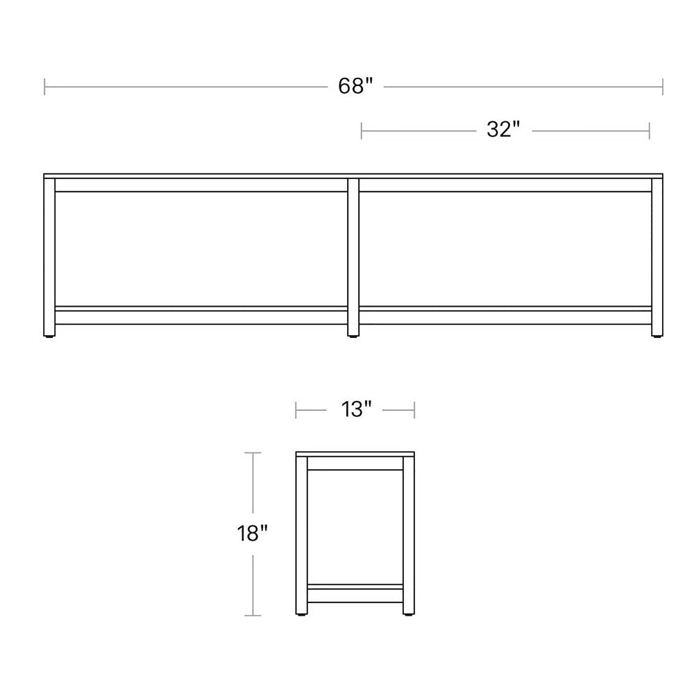 Blu Dot Open Plan Bench - 2Modern
