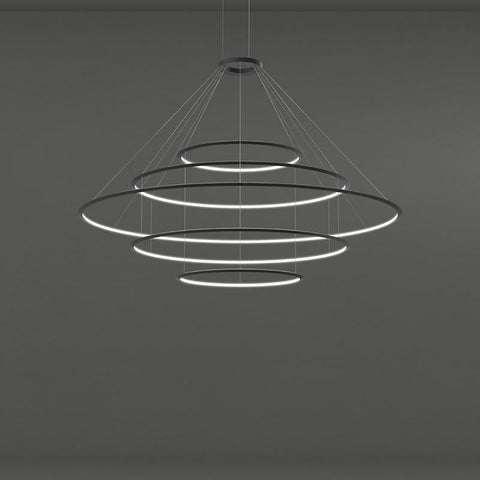 LedsC4 by Bover Circular Five Ring Pendant Light - 2Modern