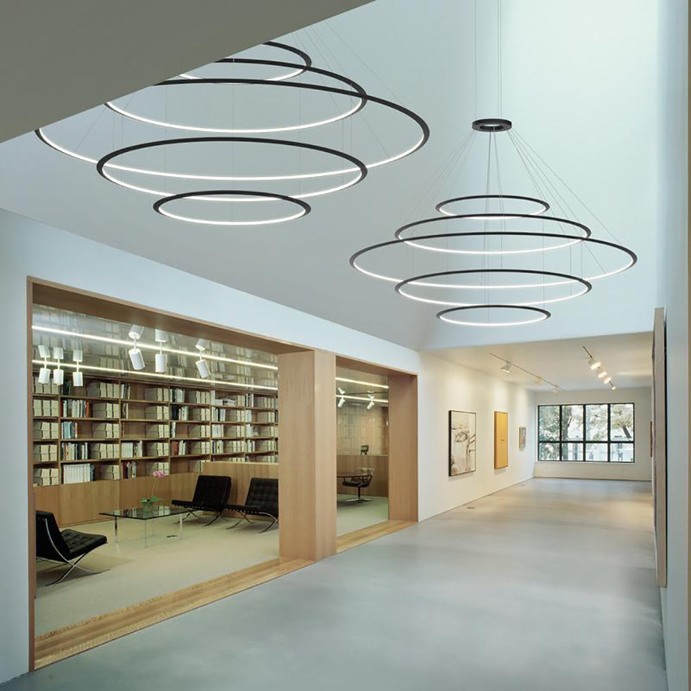 LedsC4 by Bover Circular Five Ring Pendant Light - 2Modern