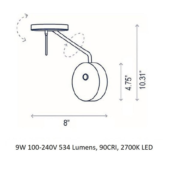 LedsC4 by Bover Invisible Wall Light - 2Modern