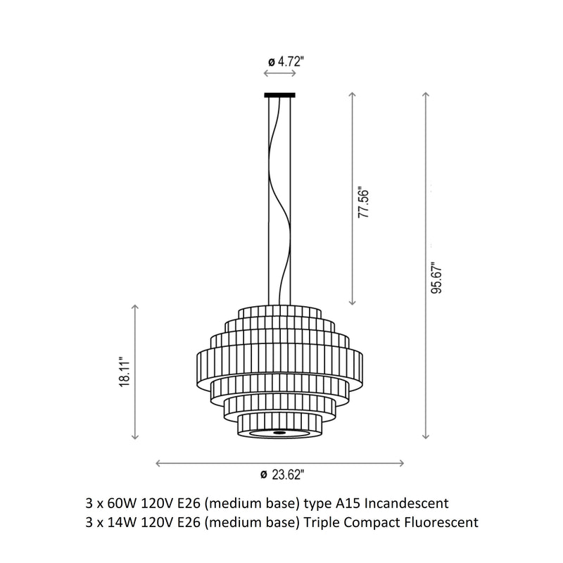 Bover Mos Pendant Light - 2Modern