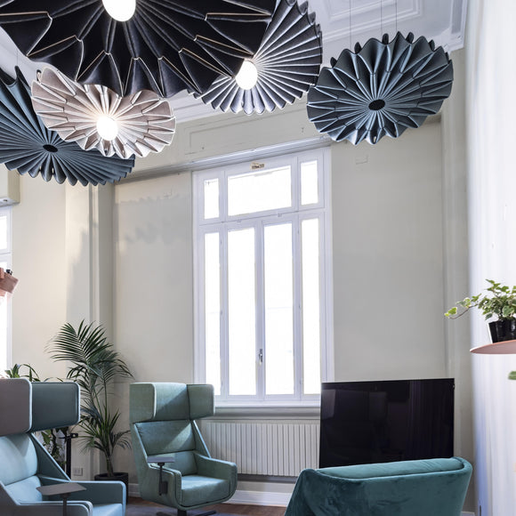 Buzzispace BuzziPleat Edel Pendant Light - 2Modern