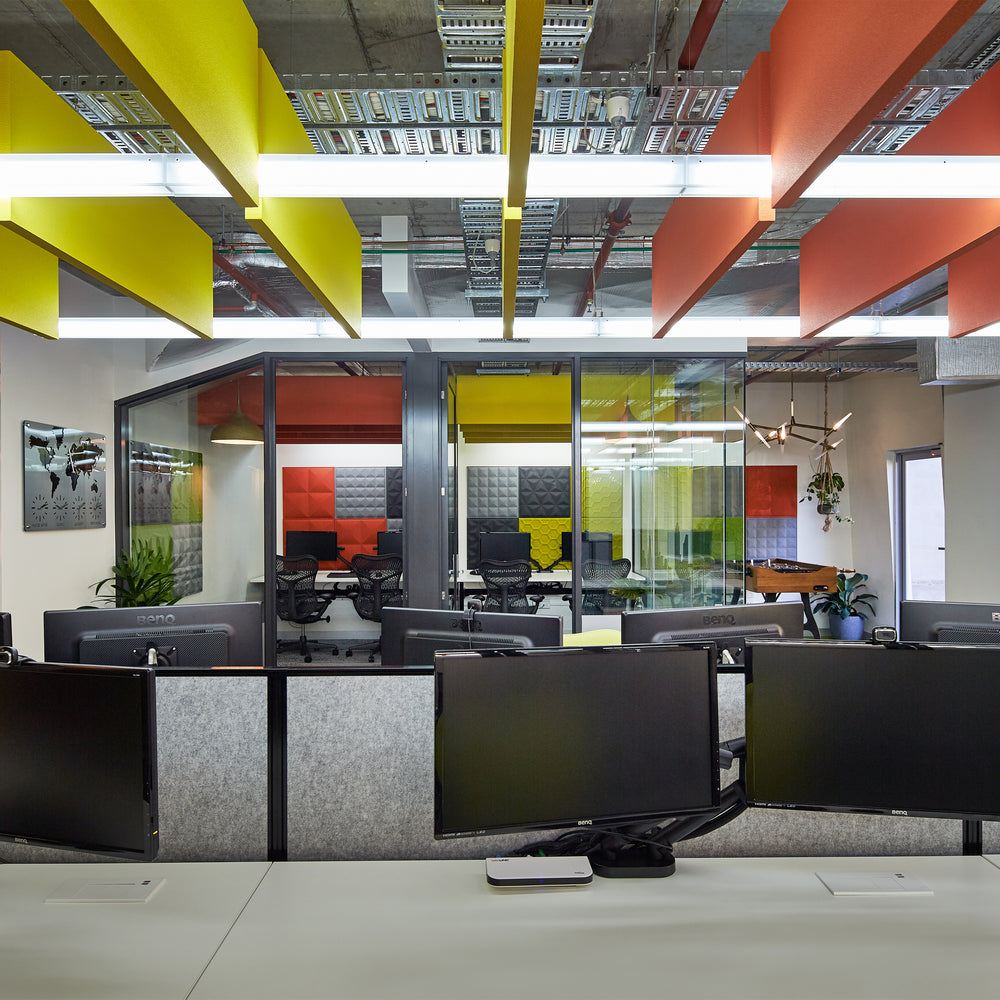 Buzzispace BuzziTile 3D Acoustic Wall Panel - 2Modern