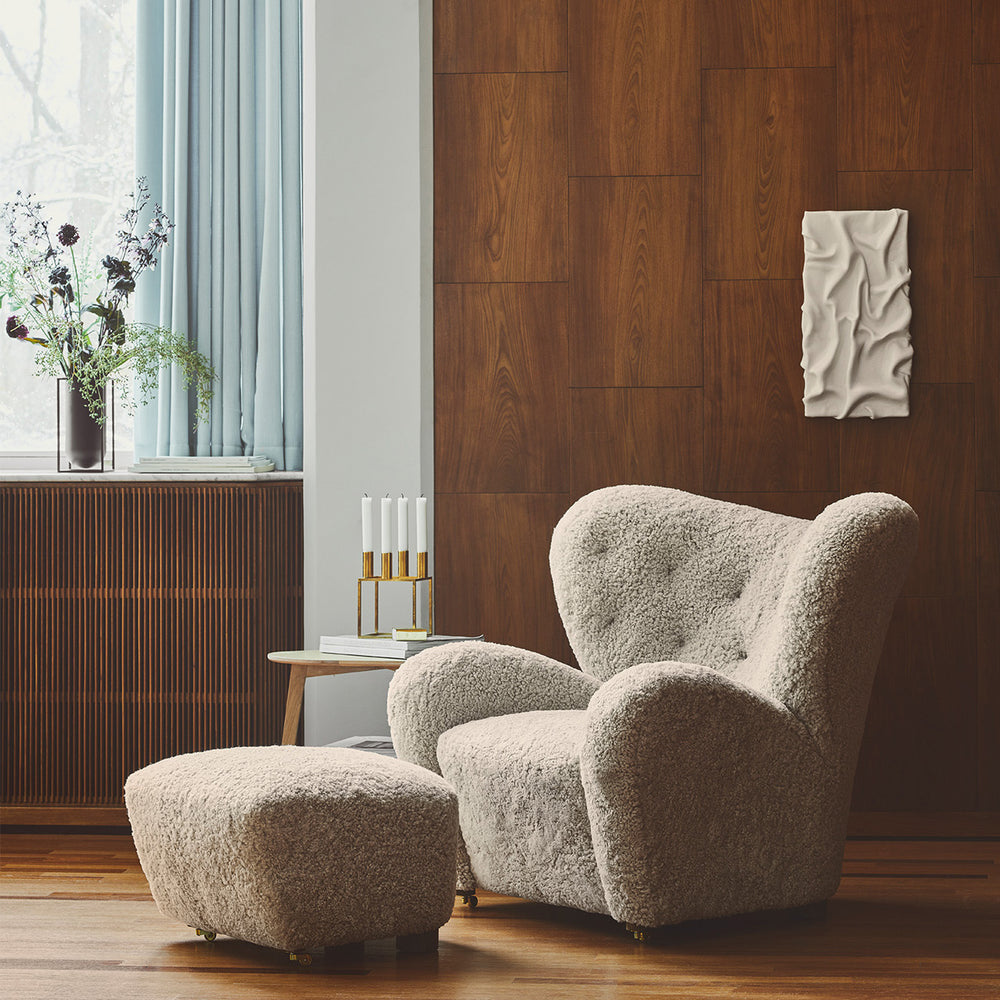 Audo Copenhagen The Tired Man Lounge Chair by Menu Design now Audo ...