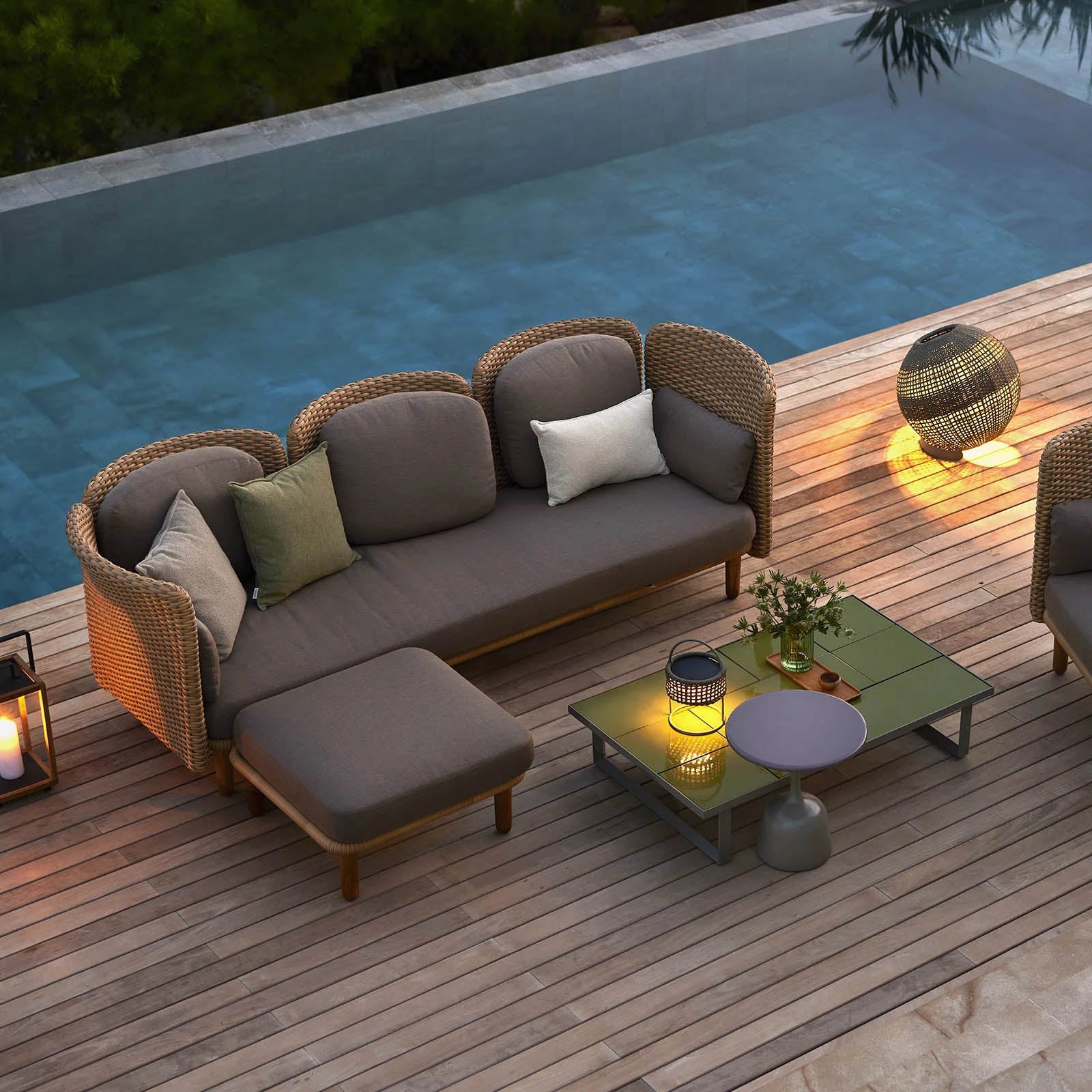 Cane-line Arch Outdoor 3-Seater Sofa - 2Modern