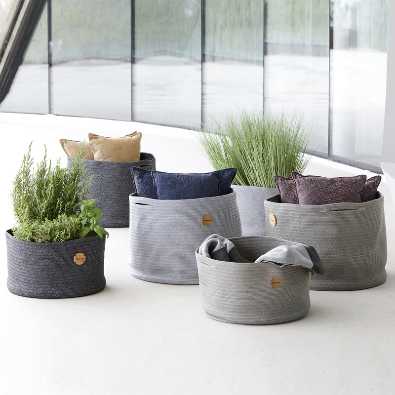 Cane-line Soft Rope Basket With Handle - 2Modern