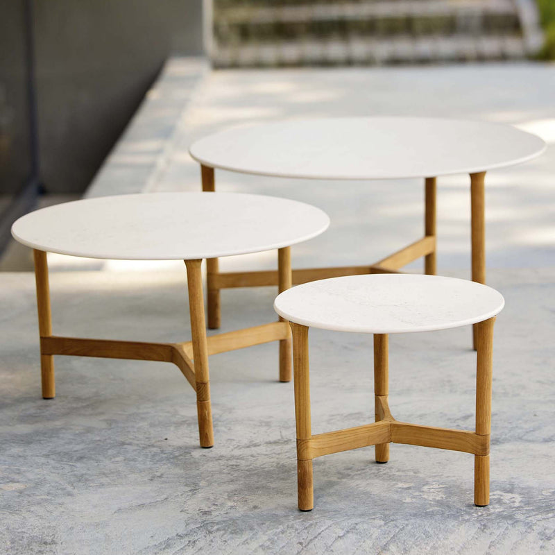 Cane-line Twist Indoor/Outdoor Round Coffee Table - 2Modern