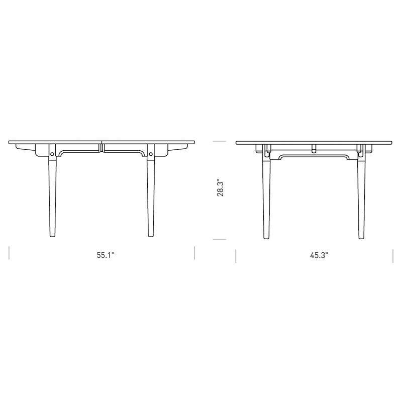 Carl Hansen and Son CH337 Dining Table - 2Modern