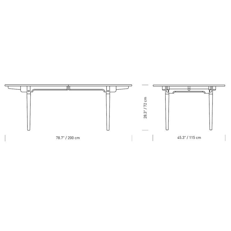 Carl Hansen and Son CH338 Dining Table - 2Modern