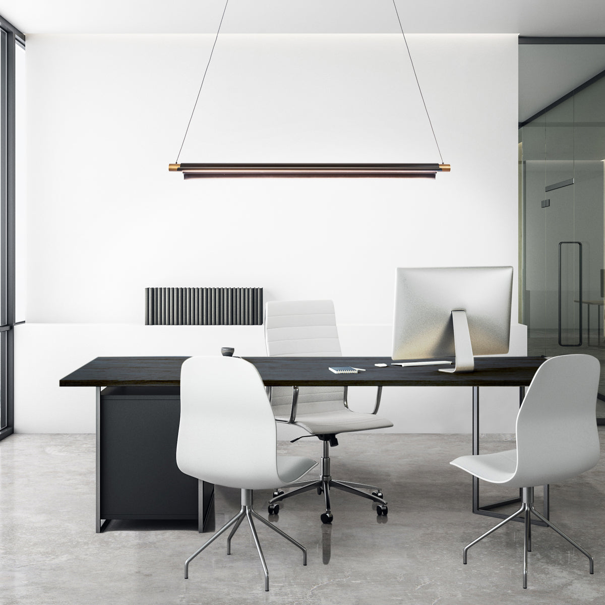 dweLED for WAC Lighting Pavilion LED Linear Pendant Light - 2Modern