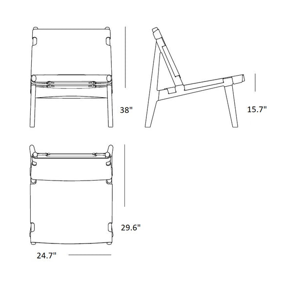 Eikund Hunter Lounge Chair - 2Modern