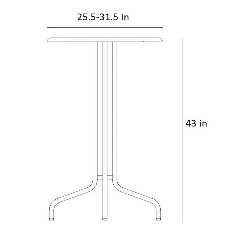 Emeco 1 Inch Square Bar Table - 2Modern