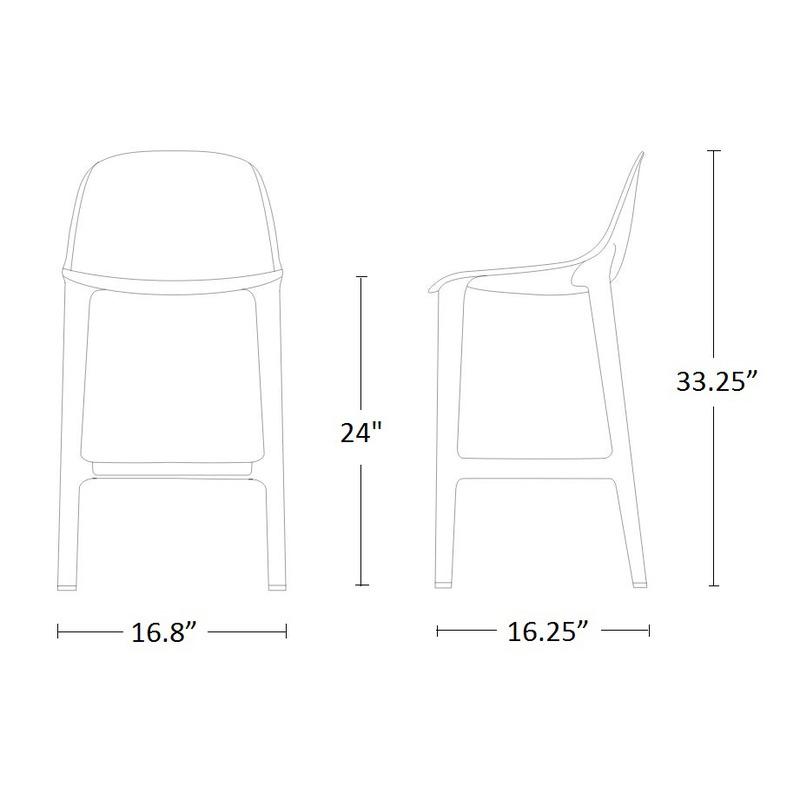Emeco Broom Bar and Counter Stool - 2Modern