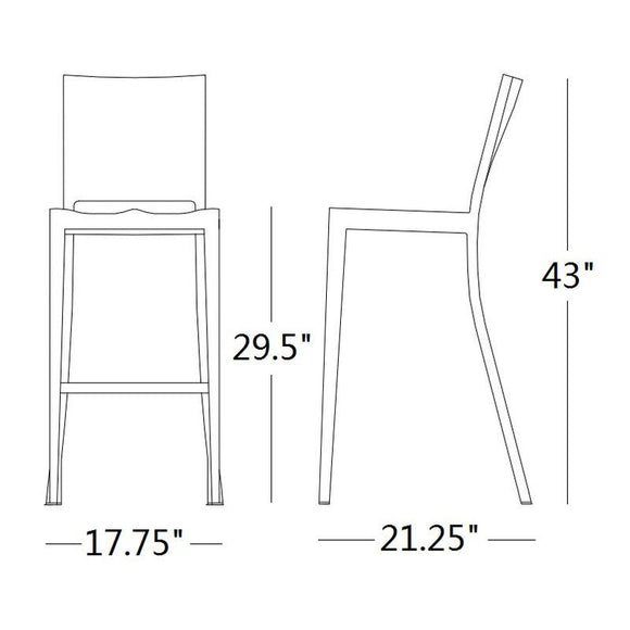 Emeco Hudson Stool - 2Modern