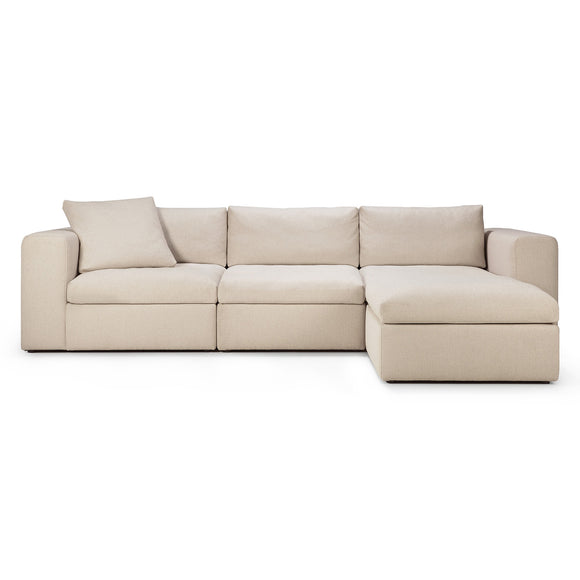 Ethnicraft Mellow 3 Seater Chaise Sofa - 2Modern