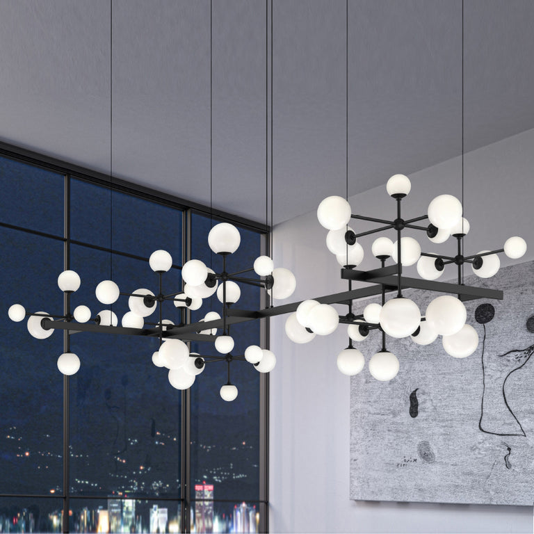 Sonneman Nebula Zig Zag LED Chandelier - 2Modern