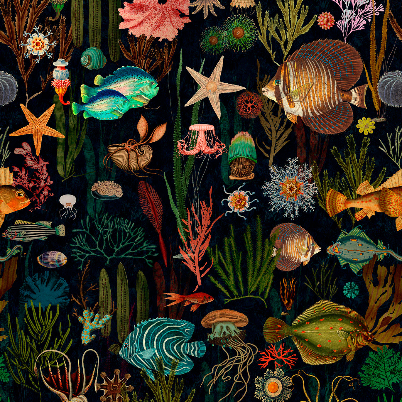 Mind The Gap Oceania Wallpaper Sample Swatch - 2Modern