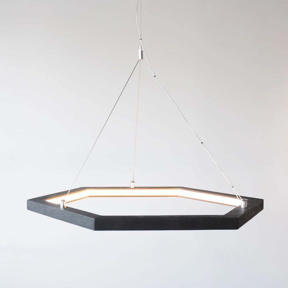 Hollis and Morris Hexagon LED Pendant Light - 2Modern