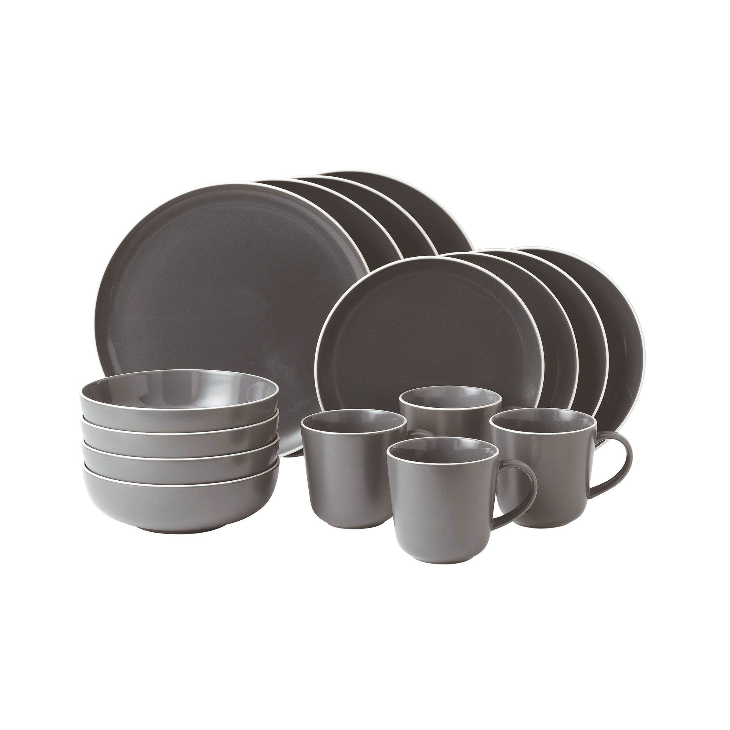 Royal Doulton Bread Street 16-Piece Dinner Set - 2Modern