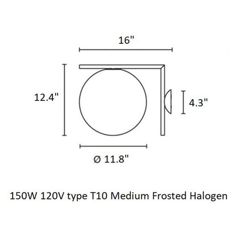 FLOS IC Lights Wall / Ceiling Light - 2Modern