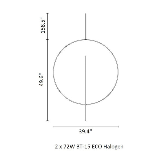 FLOS Overlap Pendant Light - 2Modern