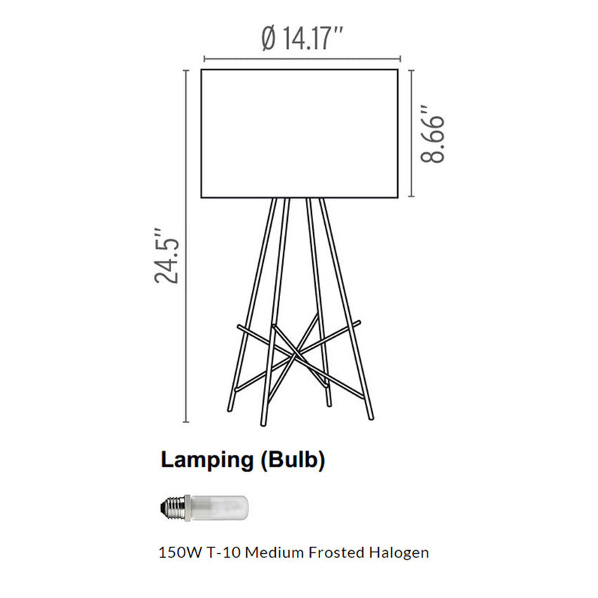 FLOS Ray Table Lamp - 2Modern
