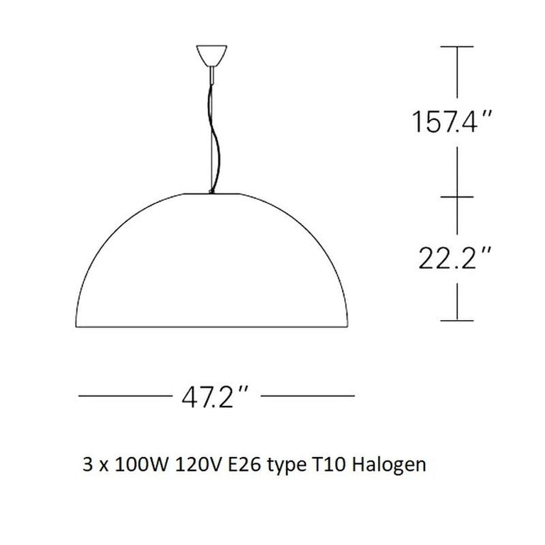 FontanaArte Avico Pendant Light - 2Modern