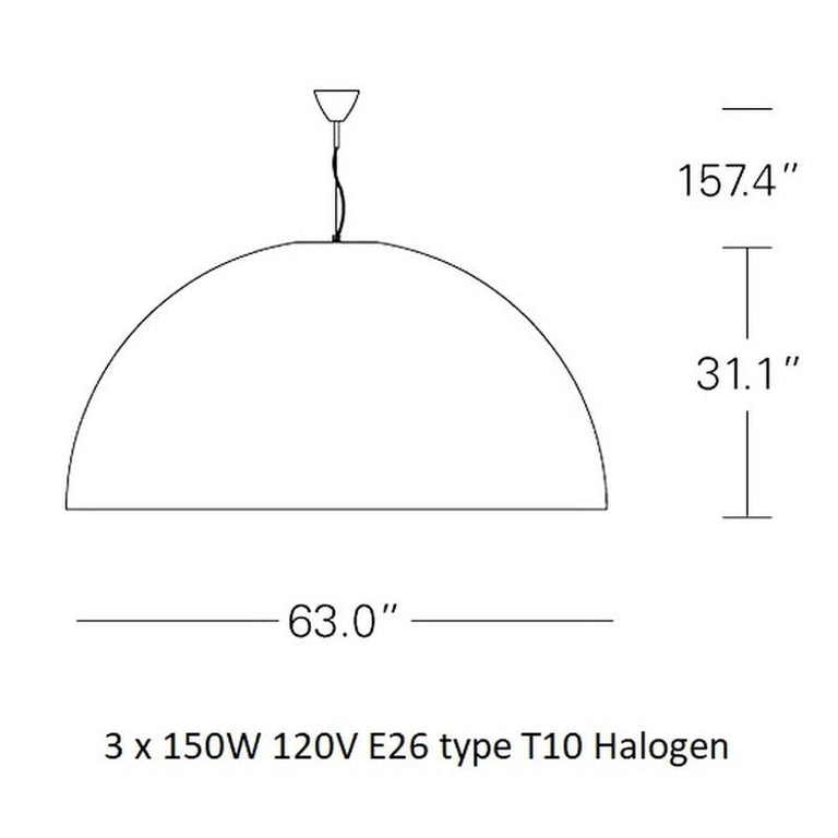 FontanaArte Avico Pendant Light - 2Modern