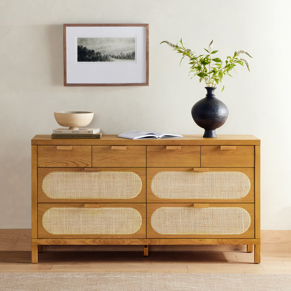 Copenhagen 8 drawer double dresser store