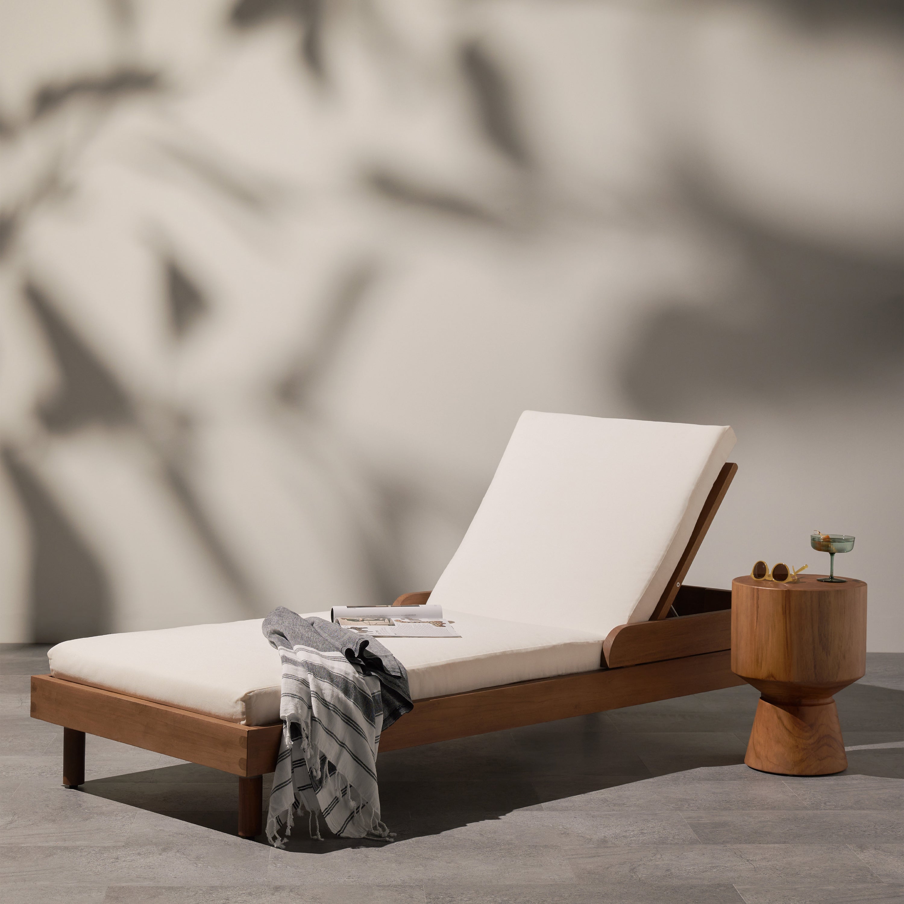 Four Hands Jovie Outdoor End Table - 2Modern