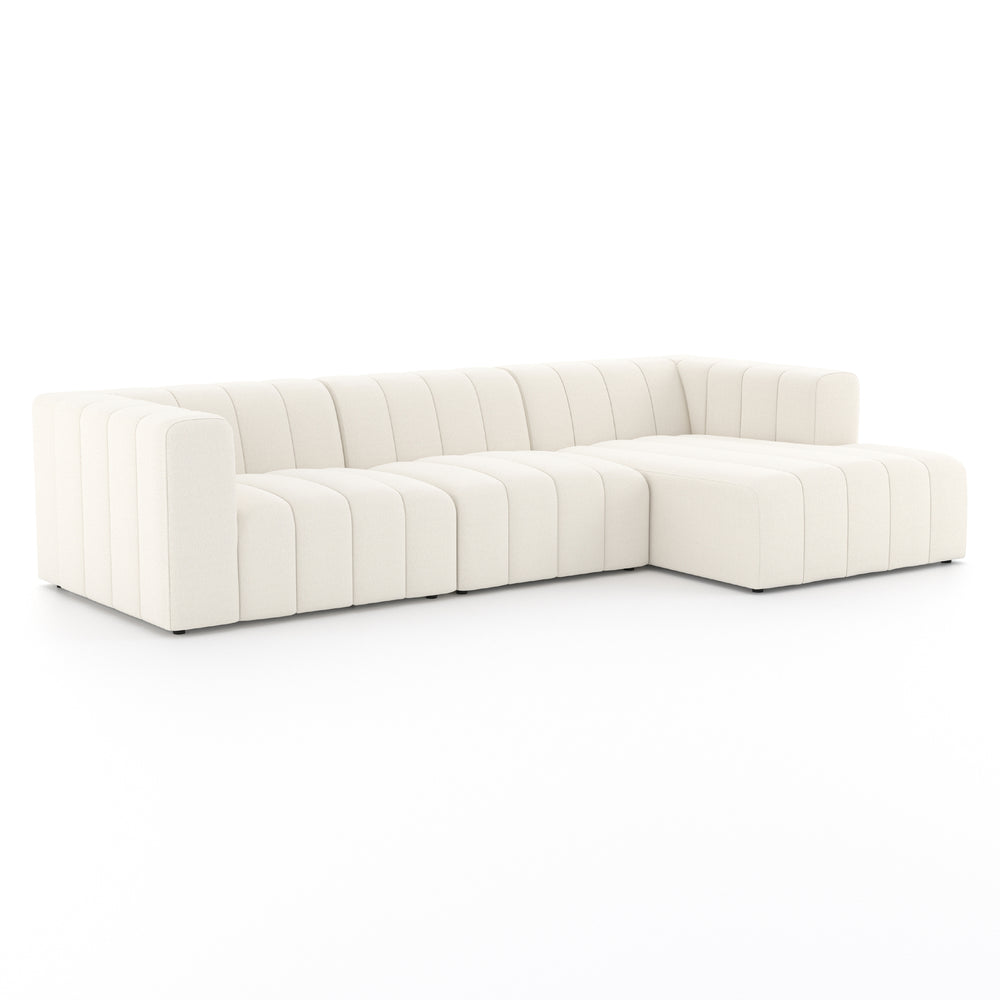 Four Hands Langham Channeled 3-Piece Sectional - 2Modern
