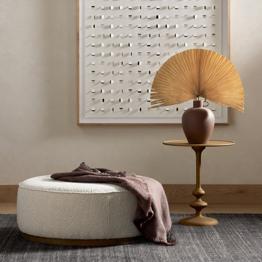 Four Hands Sinclair Ottoman - 2Modern