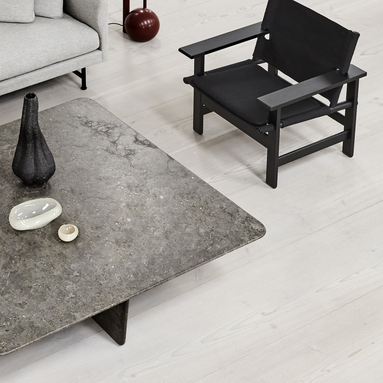 Fredericia Furniture Tableau Stone Square Coffee Table 2Modern