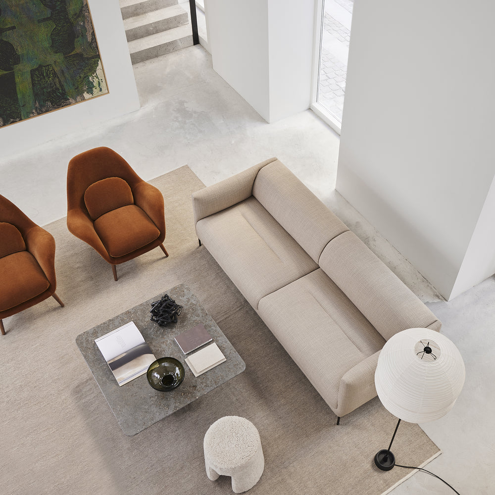 Fredericia Furniture Tableau Stone Square Coffee Table - 2Modern