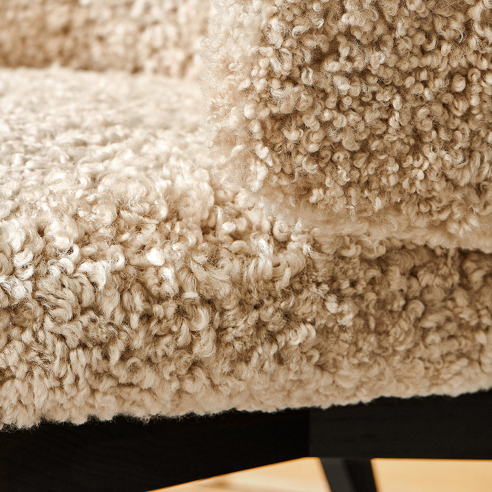 Fritz Hansen Let Sheepskin Edition Lounge Chair - 2Modern