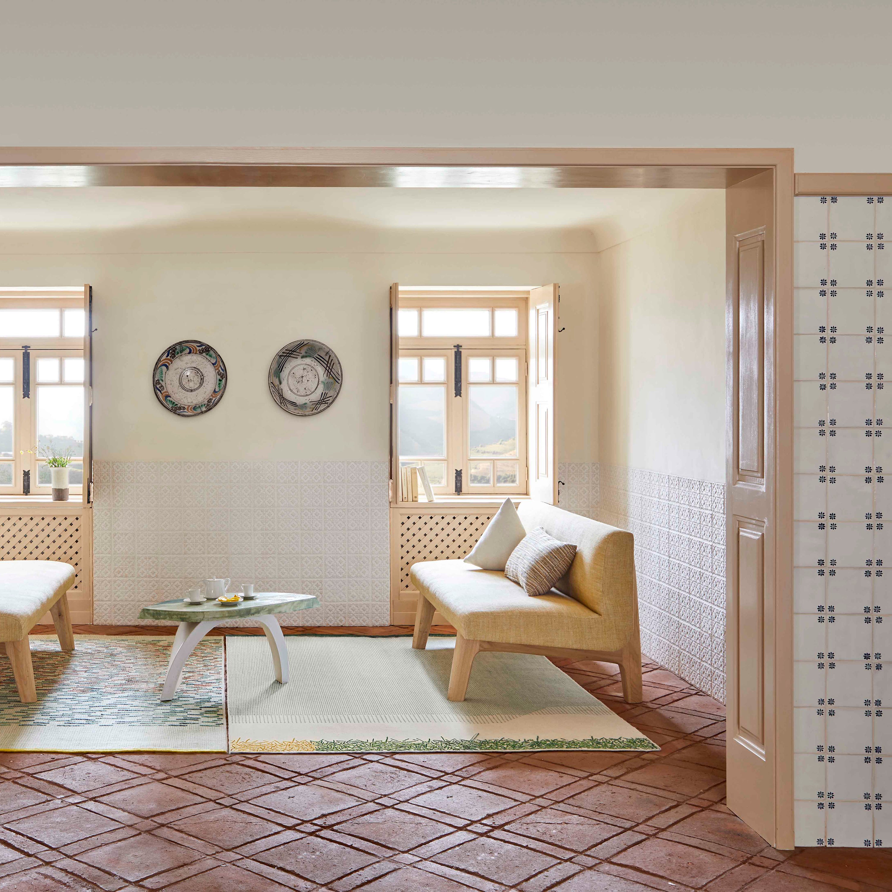 GAN Rugs Backstitch Calm Rug - 2Modern