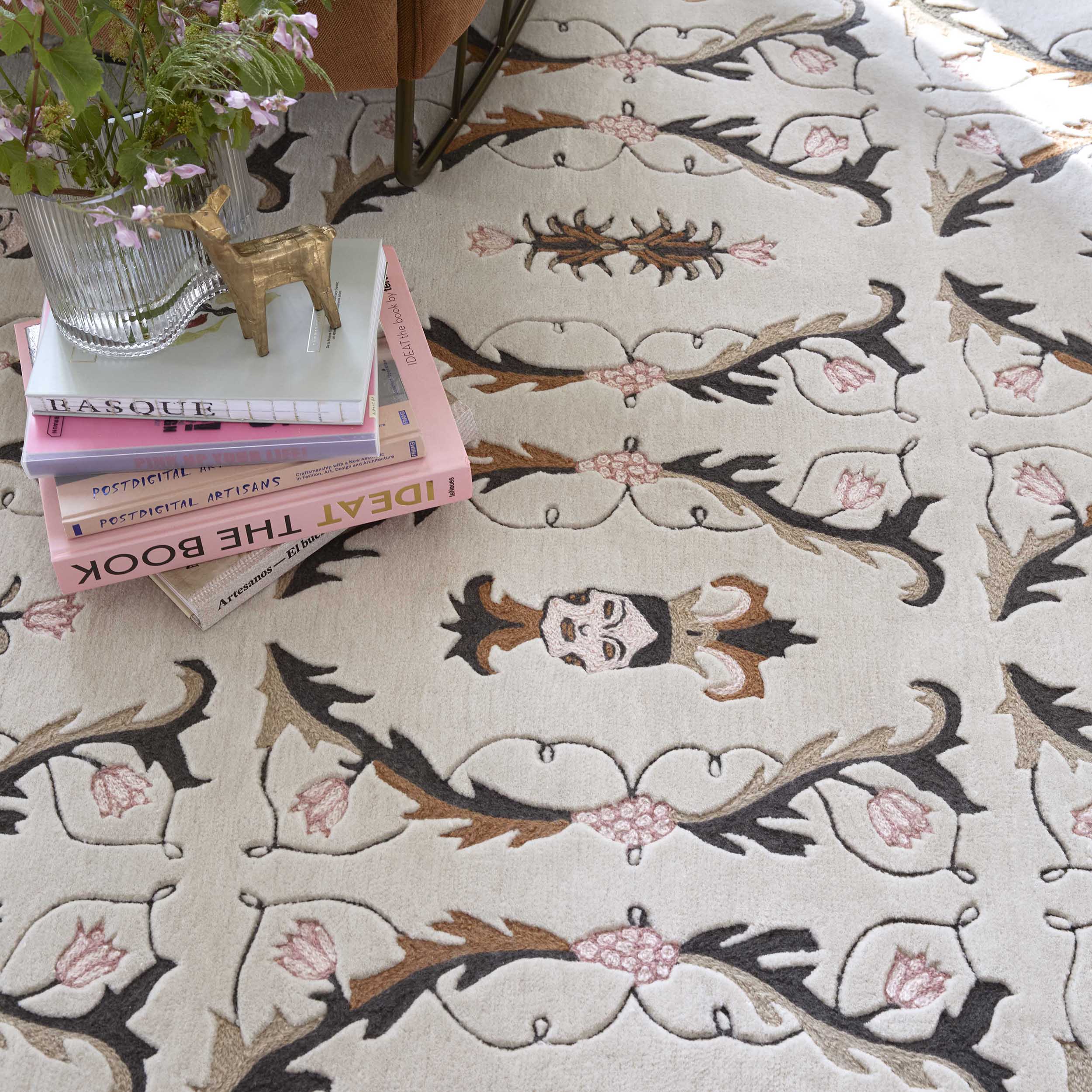 GAN Rugs Dreams Medieval Faces Rug - 2Modern