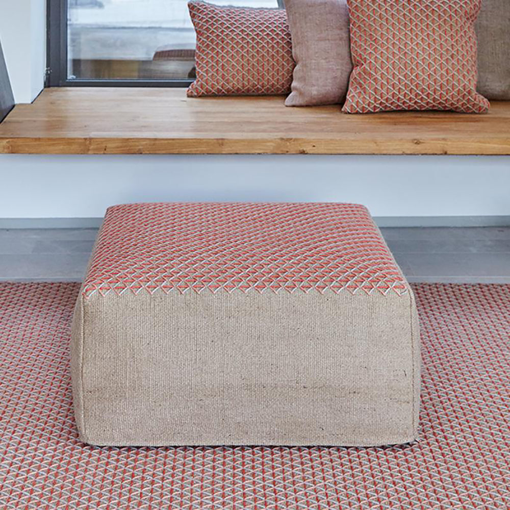 GAN Rugs Espacio Raw Small Ottoman - 2Modern