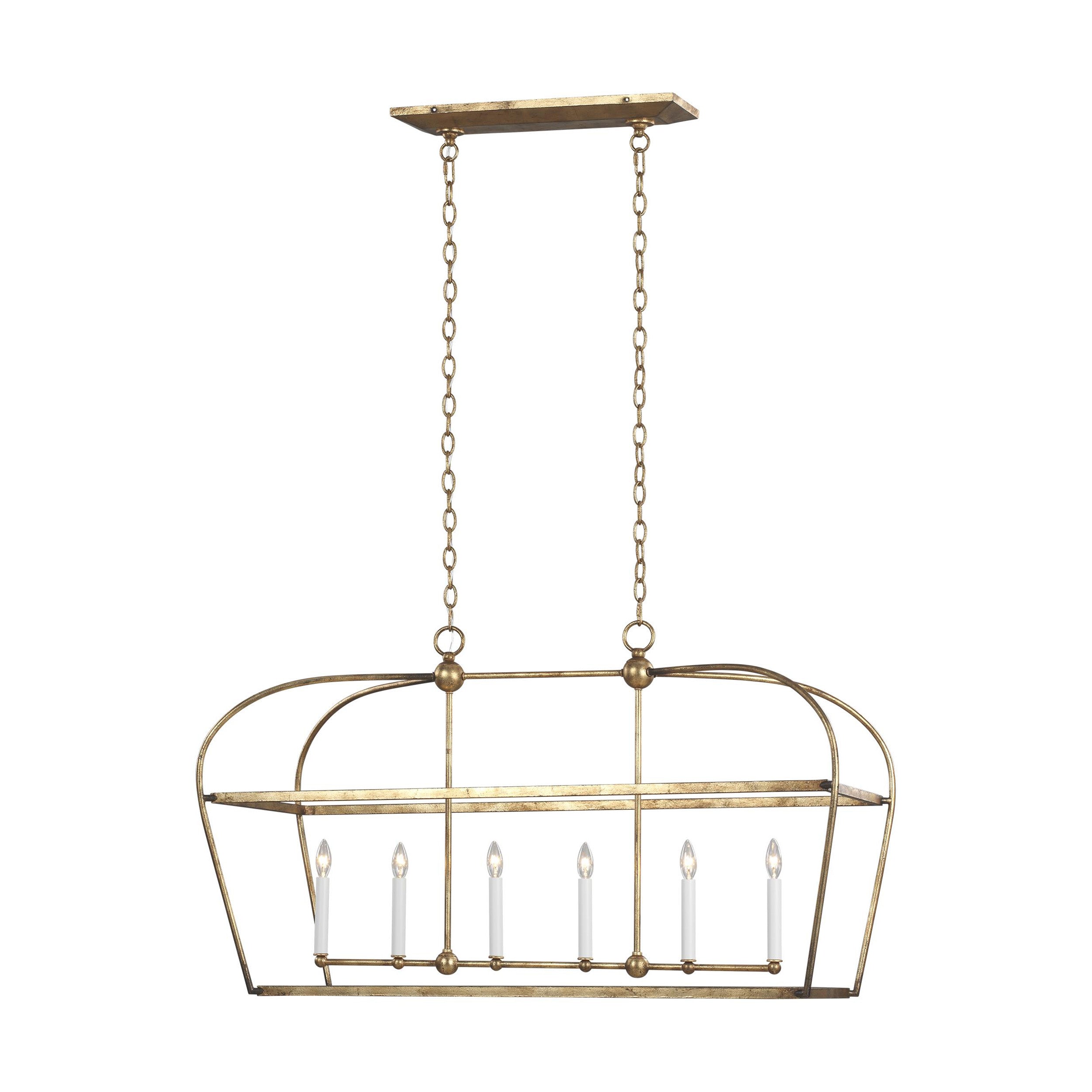 Visual Comfort & Co Chapman and Myers Stonington Linear Pendant Light ...